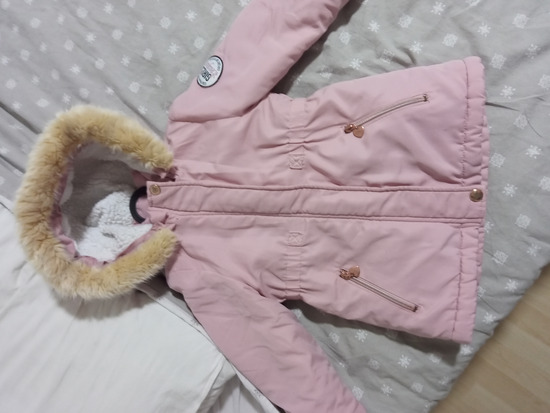 Parka,roze,98,zimska