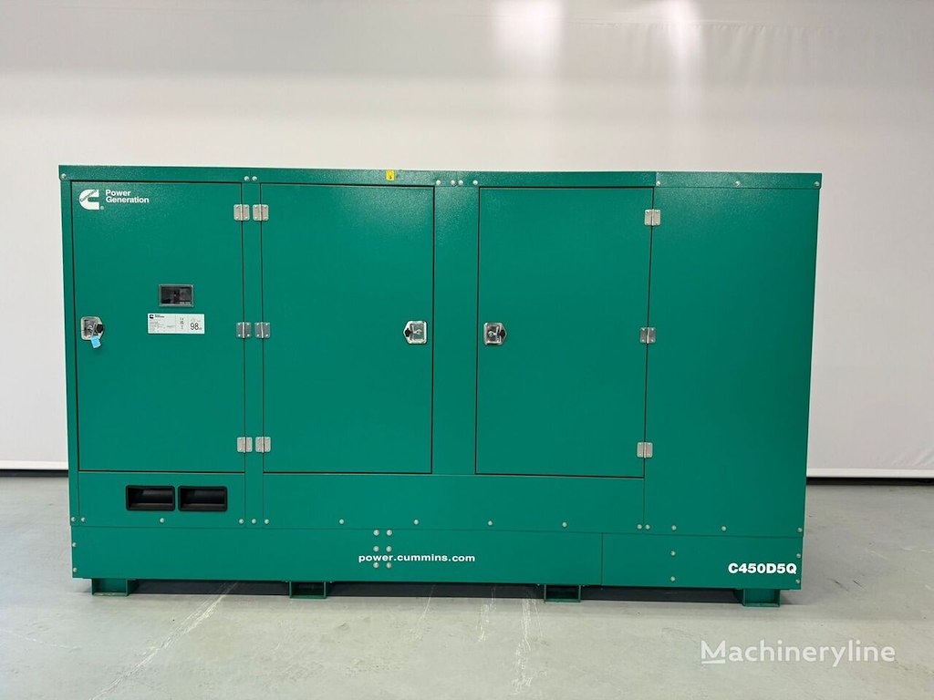 Novi Cummins C450D5Q(S) GENERATOR 450 KVA diesel generator