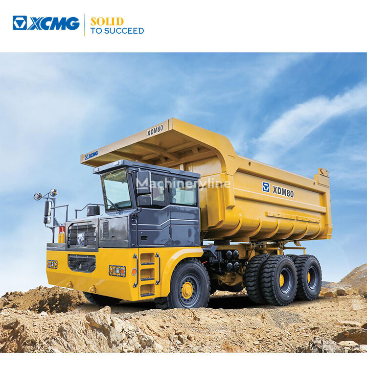 XCMG XDM80 damper sa krutom šasijom