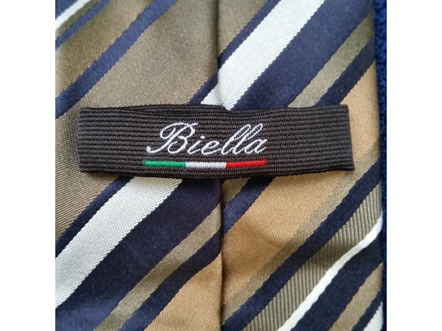 kravata BIELLA pure silk