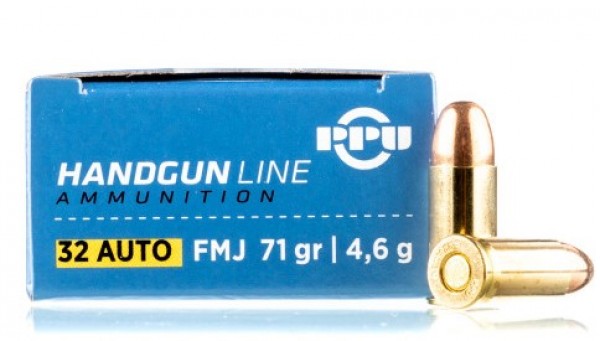 Pistoljski Metak PPU 7.65mm 4.6gr.