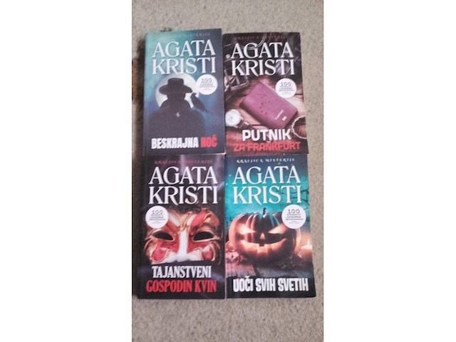 Agata Kristi    4 knjige
