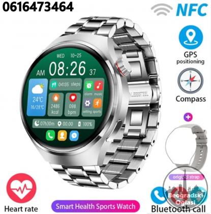 GT4 PRO Smart Watch GPS, NFC, ECG+PPG, BT Poziv