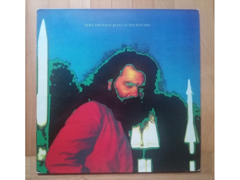 ROKY ERICKSON-Live In Ritz (Rare France Press) (Red)
