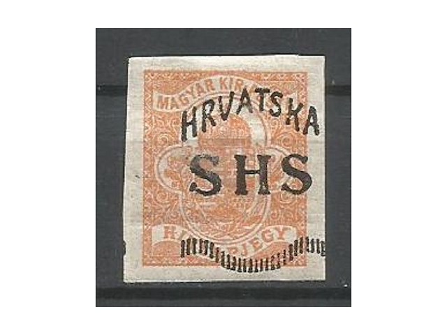 SHS Hrvatska,Novinska 1918.,čisto