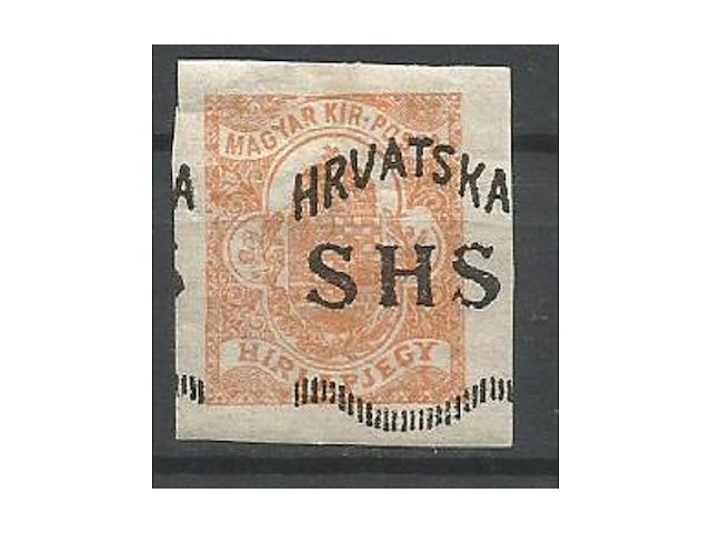 SHS Hrvatska,Novinska 1918.,čisto