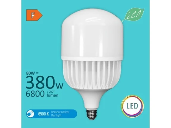 Mitea Lighting LED ECO sijalica E27 80W T4 6500K 220-240V