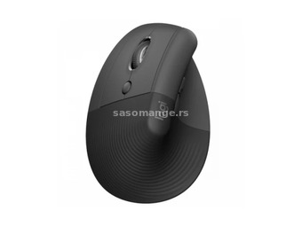 Mouse Wireless Logitech Lift Left Vertical Ergonomic Mouse-Graphite