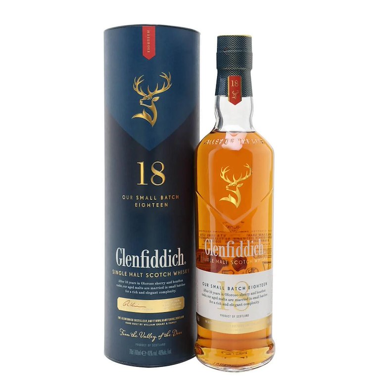 Glenfiddich Aged 18 Years
Glenfiddich Aged 18 Years