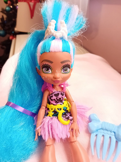 Prelepa plava Cave club doll