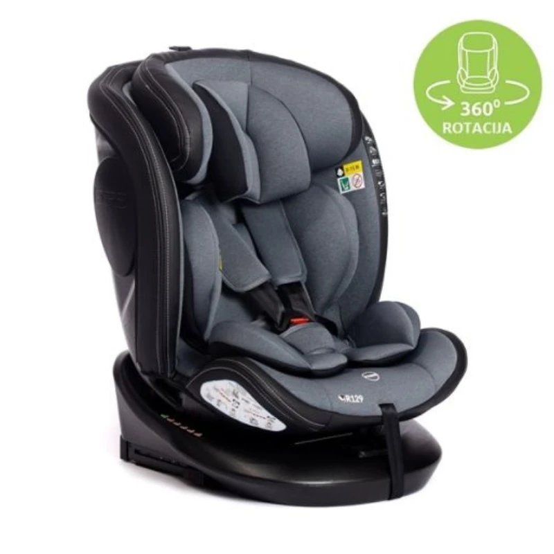 BBO Cruser i-Size auto sedište Grey 40-150cm, Isofix