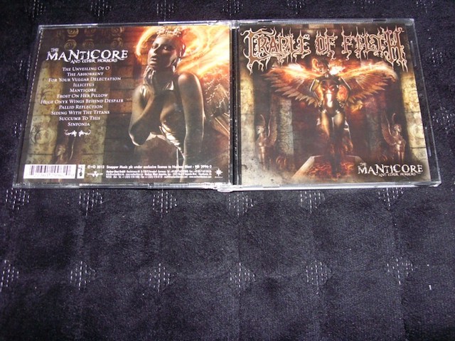 Cradle Of Filth – The Manticore And Other Horrors CD US