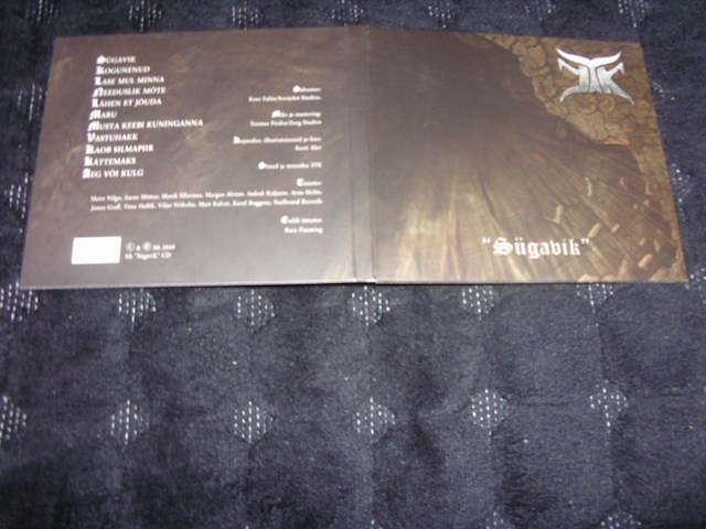 Itk ‎– Sügavik CD Digipak Estonia 2010.