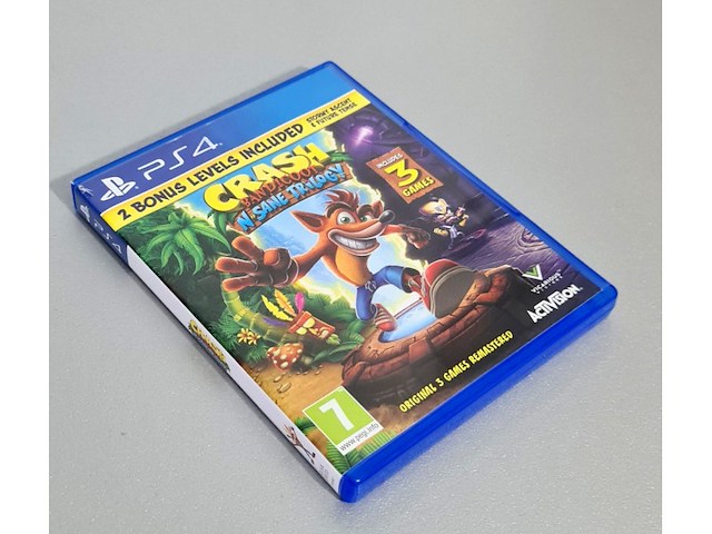 Crash Bandicoot N. Sane Trilogy   PS4 Tri igre u jednoj