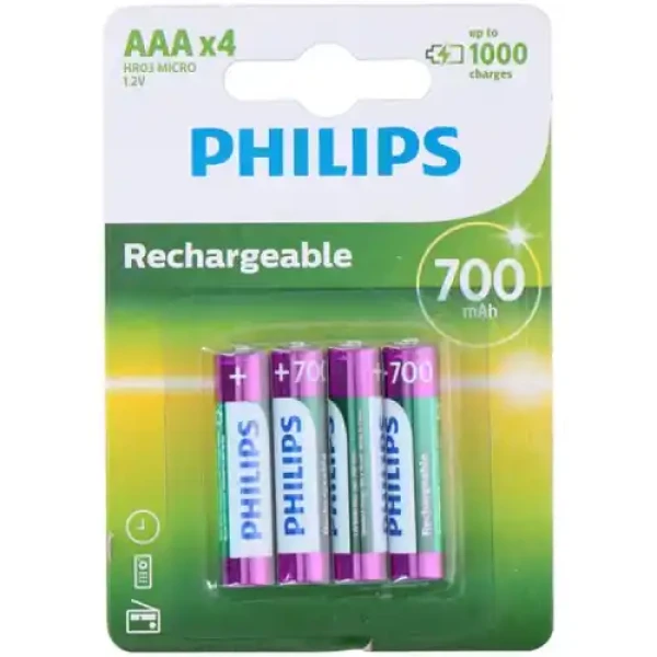 Punjiva baterija Philips AAA HR03 700mAh 14