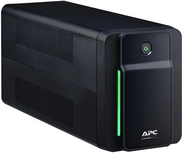 APC Back-UPS 750VA, Line Interactive, Tower, 750VA/410W, 230V, AVR, 4x Schuko, PF 0.63 (Full load), Battery 9Ah (RBC17), Line Protection RJ