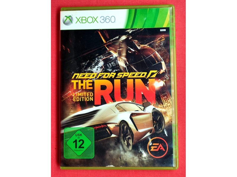 Need for Speed R U N / XBox 360 Originalna Igra