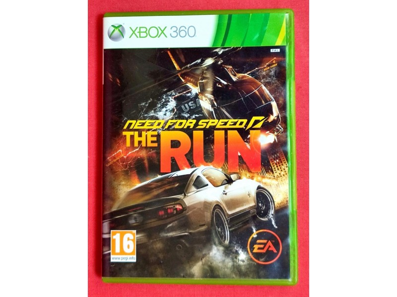 Need for Speed R U N / XBox 360 Originalna Igra