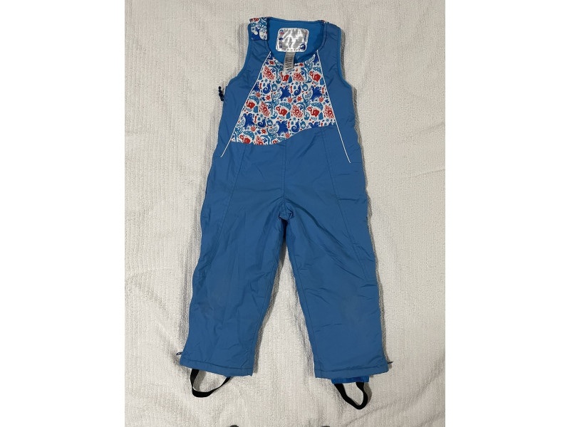 Plavi skafander ski pantalone Straternic KAO NOV 4 god