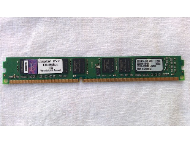 4Gb DDR3 Kingston 1333MHz SlimLow Profile