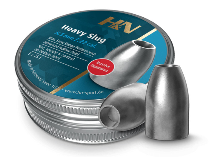 H&N SLUG HP HEAVY .218 38gr 1/120