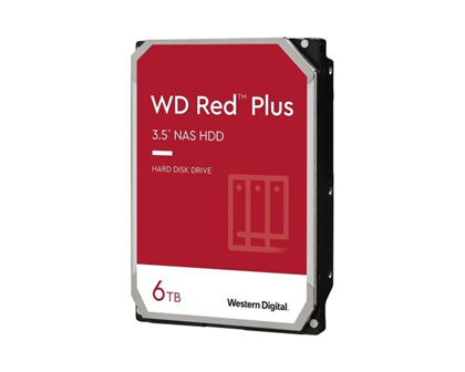 WD 6TB 3.5" SATA III 256MB IntelliPower WD60EFPX Red Plus