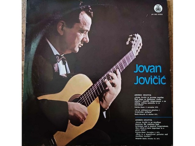 Jovan Jovicic-Koncert za Gitaru LP (1975)
