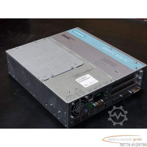 Siemens komponente
Siemens 6BK1000-0AE30-0AA0 Box PC 627-KSP EA X-MC SN:VPW6003681 , ohne Festplatte