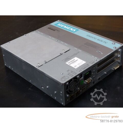 Siemens komponente
Siemens 6BK1000-0AE30-0AA0 Box PC 627-KSP EA X-MC SN:VPV8000077 , ohne Festplatte