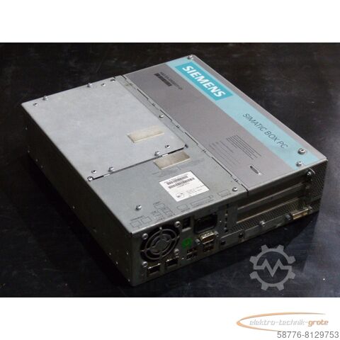 Siemens komponente
Siemens 6BK1000-0AE20-0AA0 Box PC 627-KSP EA X-CC SN:VPV7006571 , ohne Festplatte