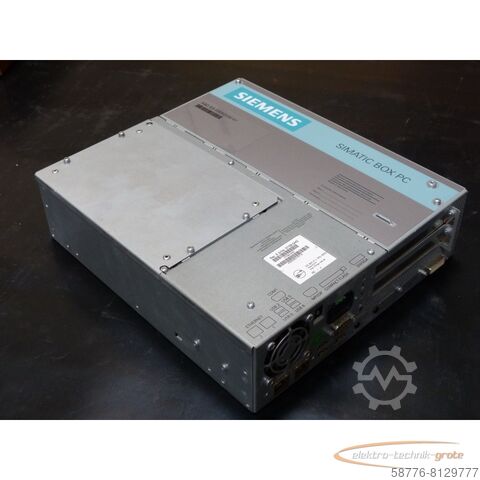 Siemens komponente
Siemens 6BK1000-0AE30-0AA0 Box PC 627-KSP EA X-MC SN:VPV7001545 , ohne Festplatte