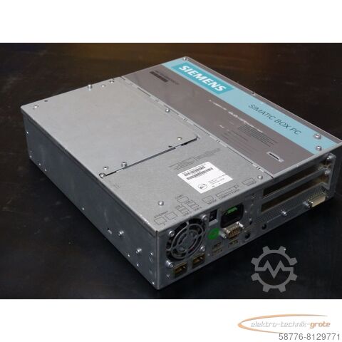 Siemens komponente
Siemens 6BK1000-0AE30-0AA0 Box PC 627-KSP EA X-MC SN:VPV6004312 , ohne Festplatte