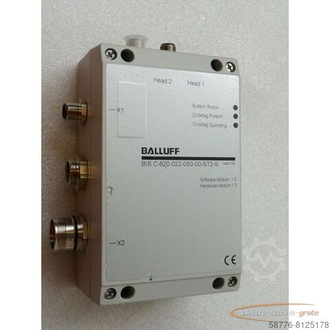 Balon komponenta
Balluff BIS C-620ST2-S Auswerteeinheit Software / Hardware Version 1 . 3