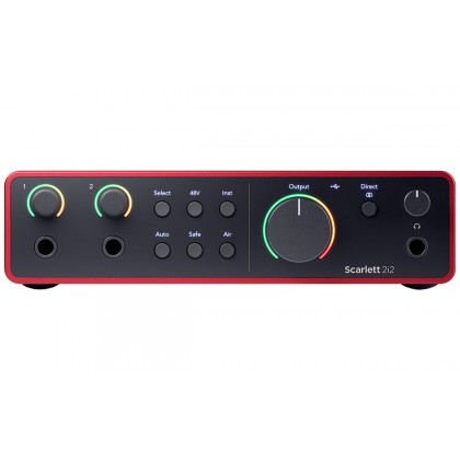 Music box
FOCUSRITE Scarlett 2i2 4th gen - Zvučna kartica