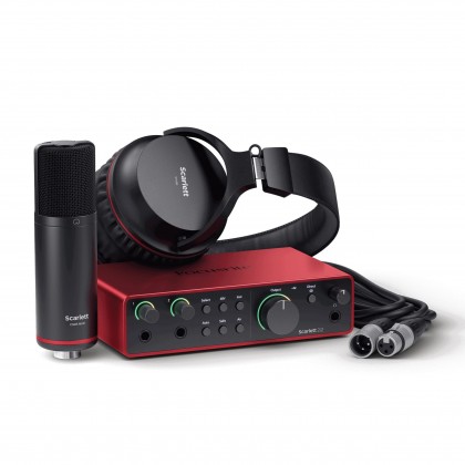 Music box
FOCUSRITE Scarlett 2i2 STUDIO 4th gen - Studio Paket