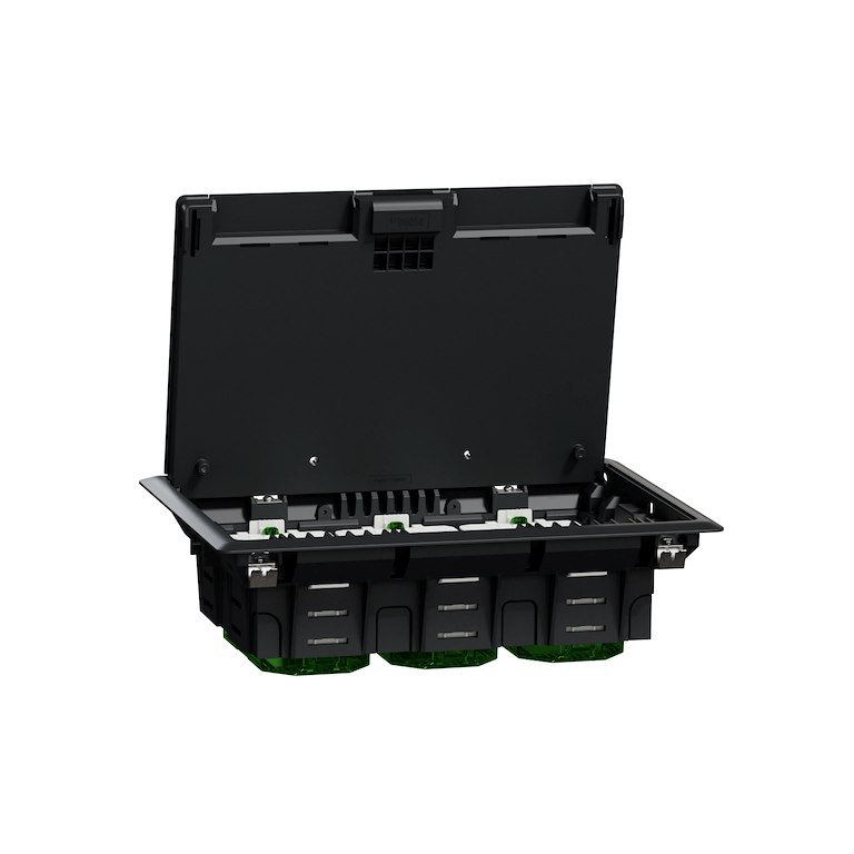 SE Unica system+, Podna kutija L, plastična, IP24, 6 modula