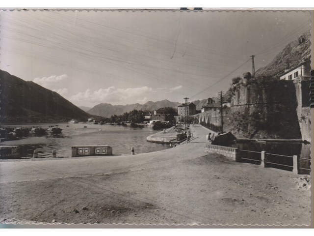 KOTOR / CRNO-BELA FOTOGRAFIJA - kolekcionarski, 1957