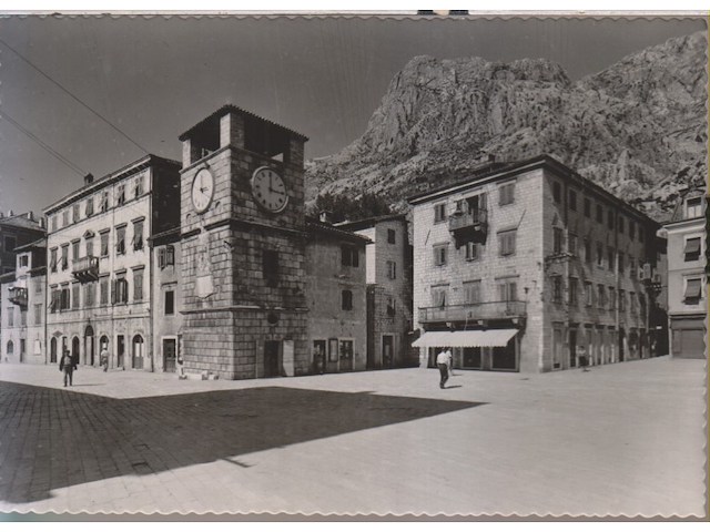 KOTOR / CRNO-BELA FOTOGRAFIJA - kolekcionarski, 1957.