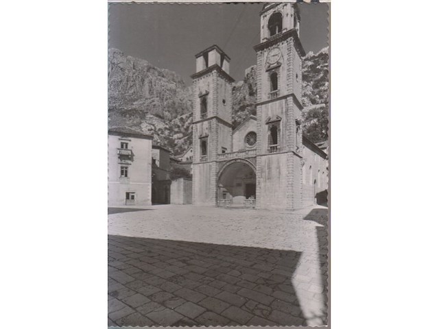 KOTOR / CRNO-BELA FOTOGRAFIJA - kolekcionarski, 1957