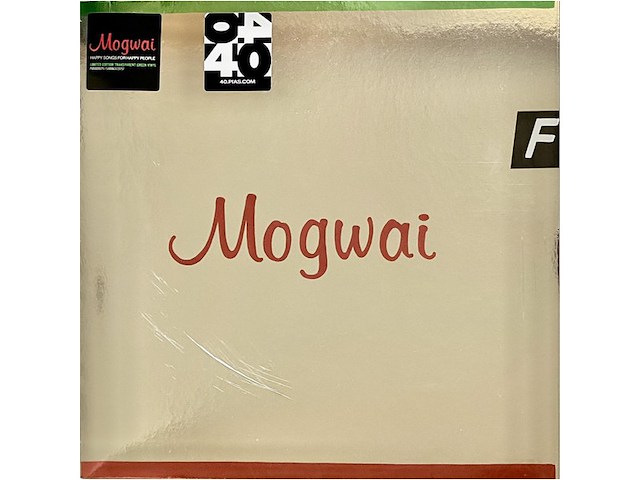 Mogwai - Happy Songs For Happy People (green transparent vinyl)