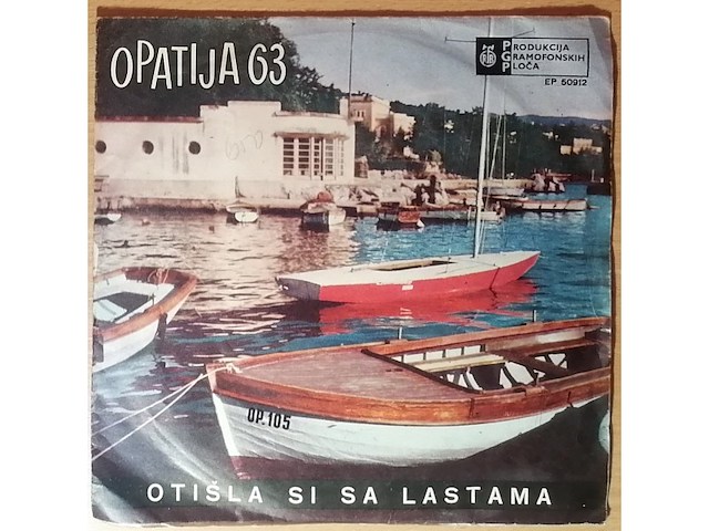 EP V/A - Opatija 63: Otišla si sa lastama (1964) NM/VG+