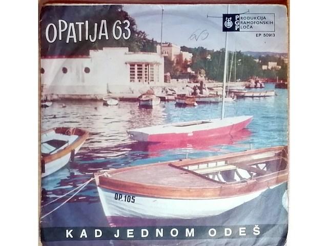 EP V/A - Opatija 63: Kad jednom odeš (1964) 2.pres, VG+