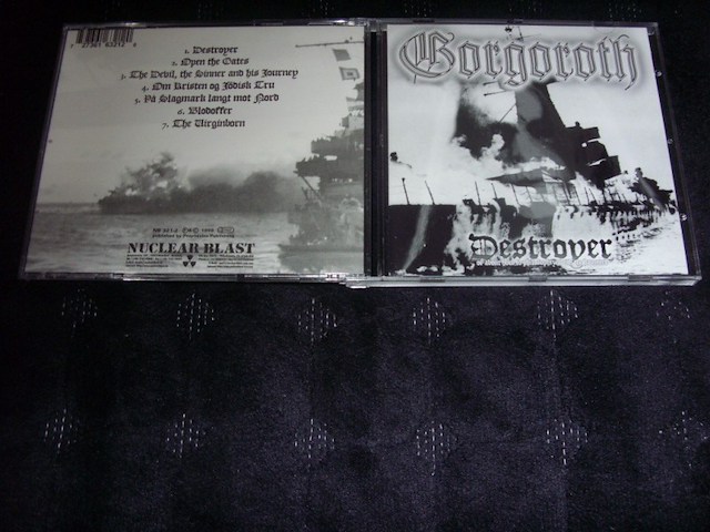 Gorgoroth ‎– Destroyer... CD Nuclear Blast Germany 1998
