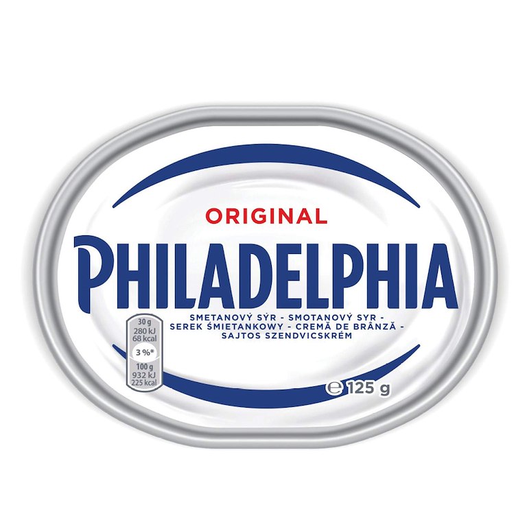 Philadelphia namaz krem sir natur 125g