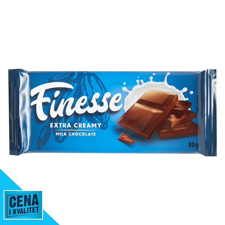 Finesse čokolada mlečna 80g