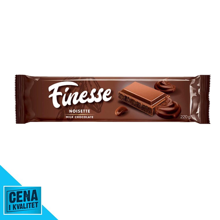 Finesse čokolada noisette 220g