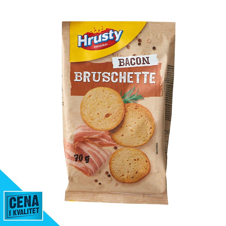 Hrusty brusketi slanina 70g