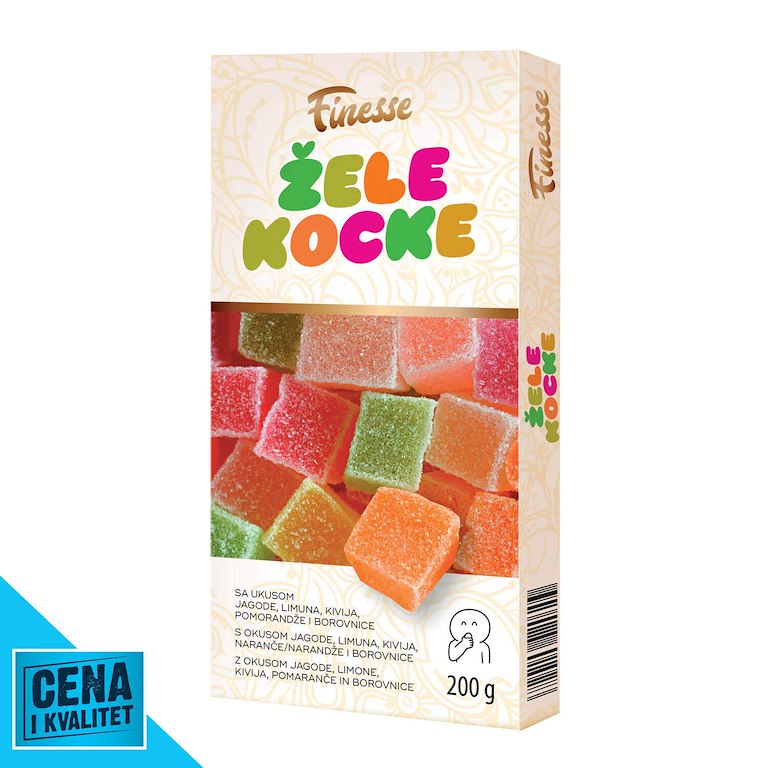 Finesse žele kocke 200g