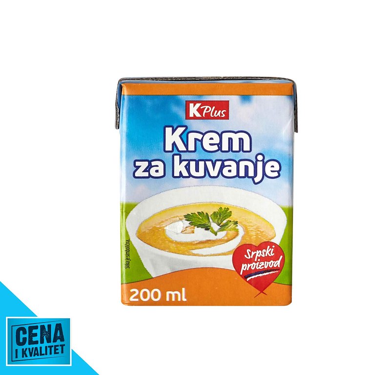 K plus krem za kuvanje 200ml