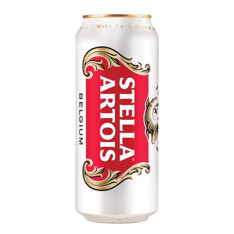Stella Artois pivo limenka 0,5l